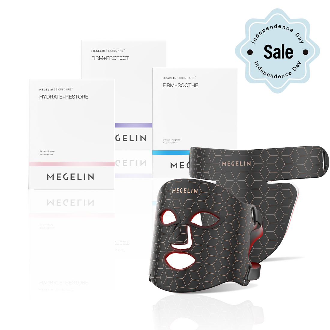 Megelin LED Red Light Therapy Mask