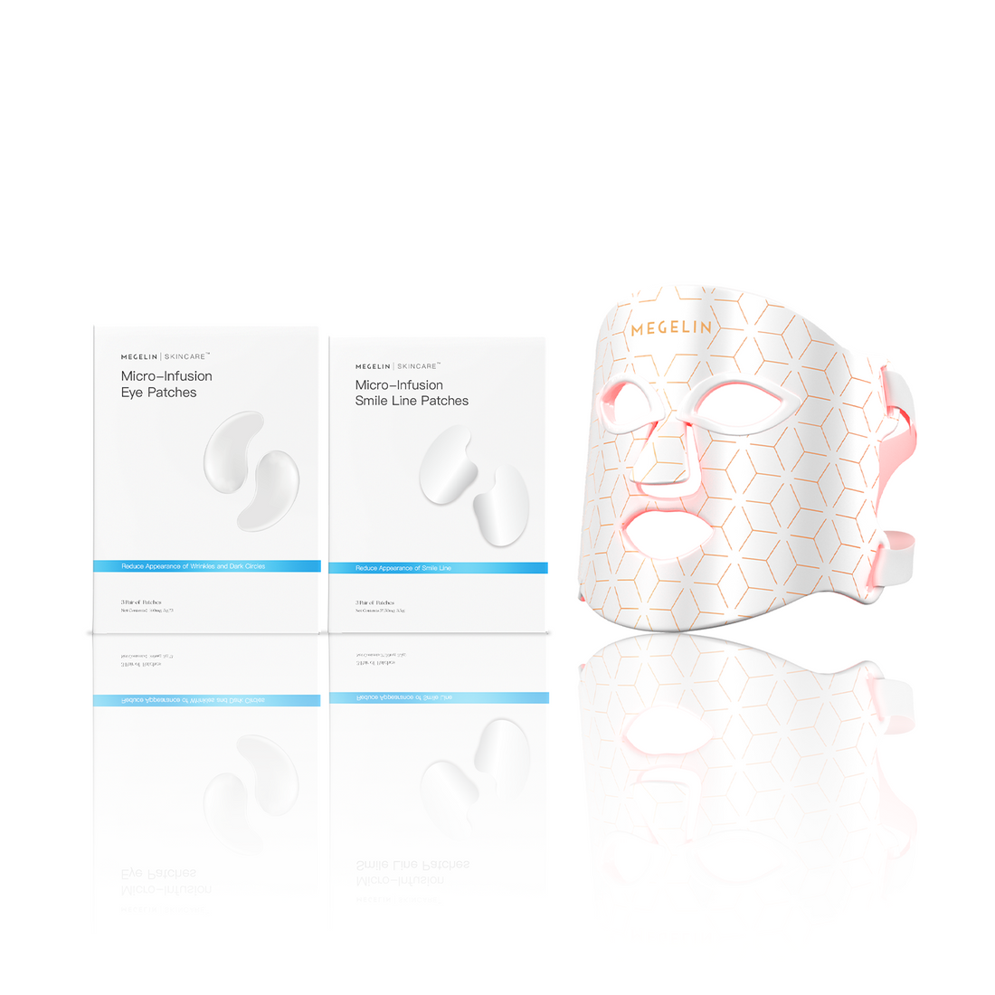 Megelin LED Red Light Therapy Face Mask: Enhance Skin Health at Home