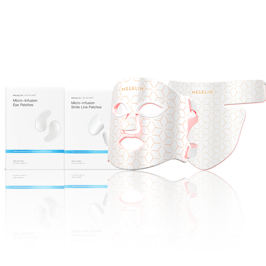 Megelin LED Red Light Therapy Face Mask: Enhance Skin Health at Home