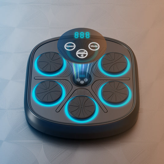 Megelin Music Boxing Machine with Boxing Gloves | Wall Mounted Smart ...