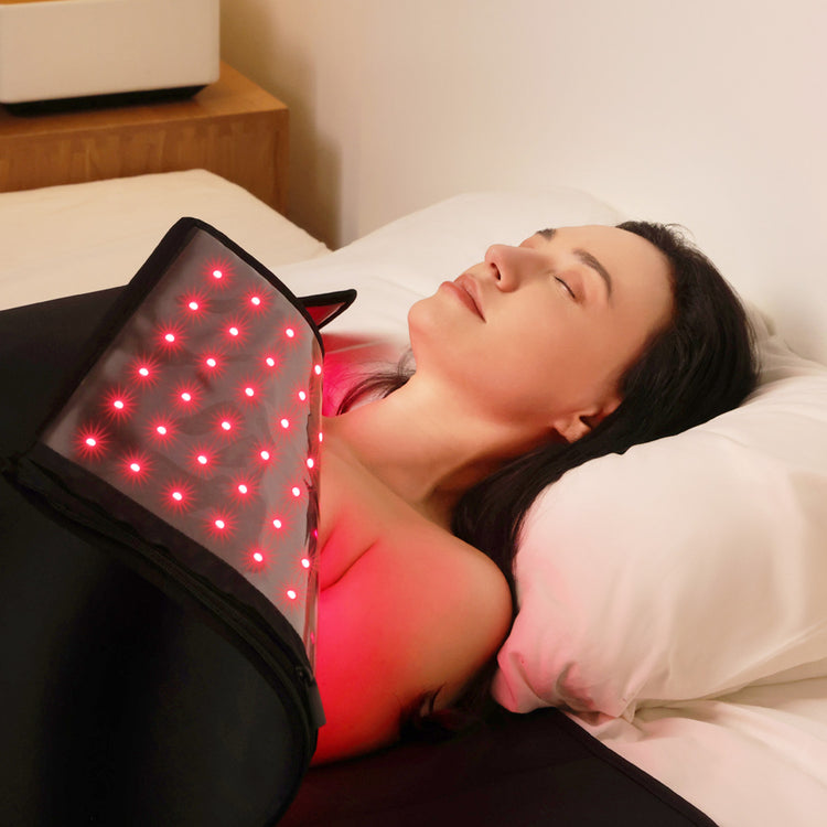2024 World Best Red Light Bed for Full Body | Megelin Red and Infrared Light Therapy Mat