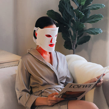 Megelin LED Red Light Therapy Face Mask: Enhance Skin Health at Home