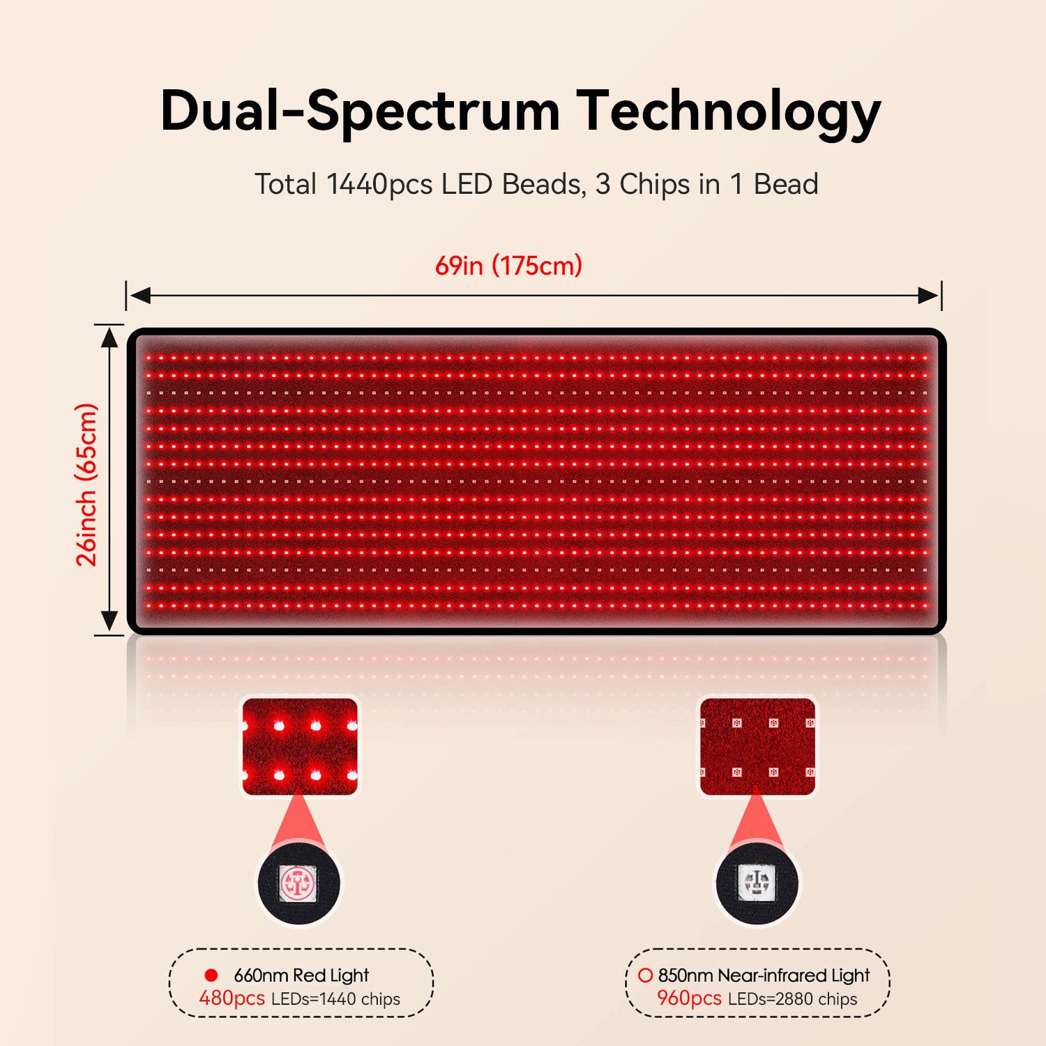 Single Red Led Light